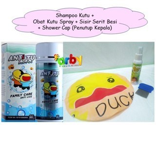 Jual Paket Obat Kutu Rambut Spray Mama Olin + Shampoo Kutu Untuk Anak ...