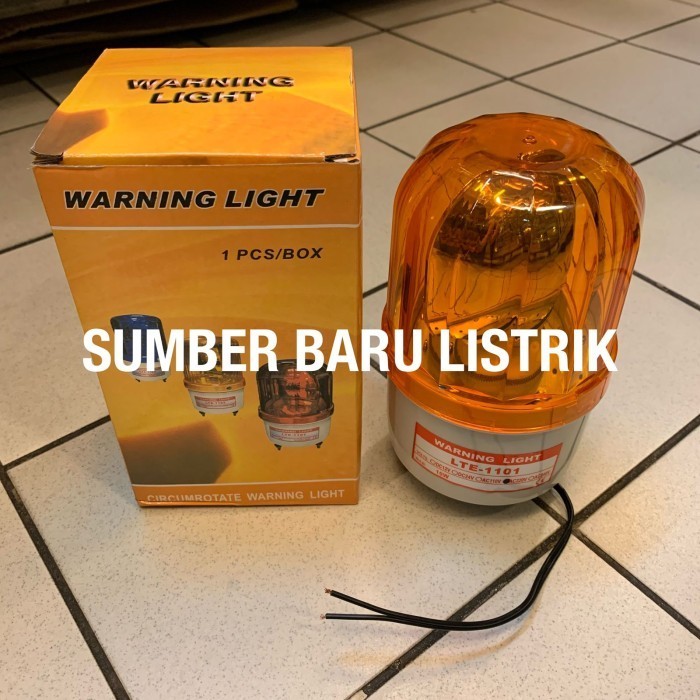 Jual Produk Lampu Rotary / Warning Light 4" LTE-1101 220VAC 24VDC 12VDC ...