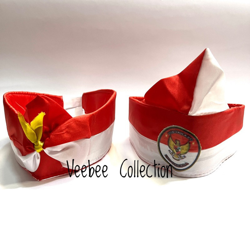 Jual Bandana Merah Putih/ Udenk topi Kemerdekaan dirgahayu RI | Shopee ...