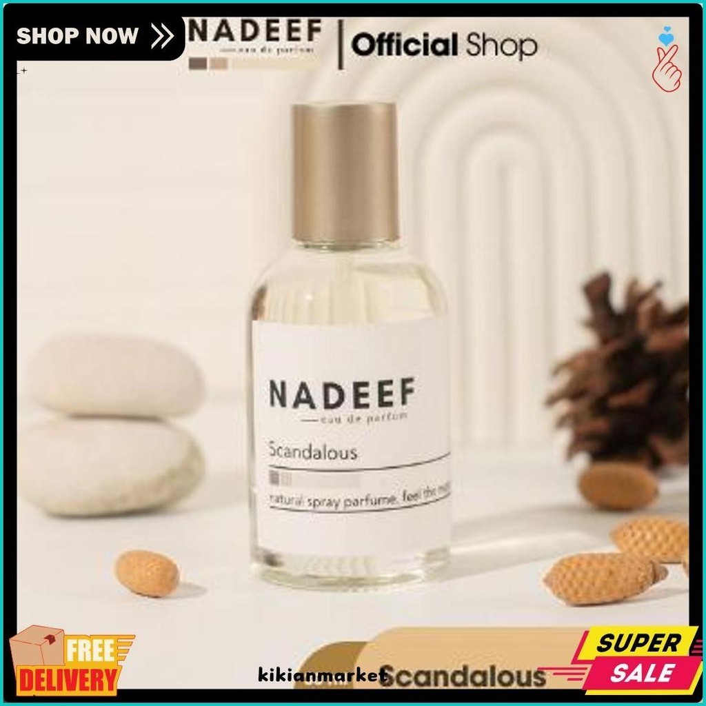 Jual Parfum Nadeef Scandalous - Soft Sweet & Fresh - Parfum Pria ...