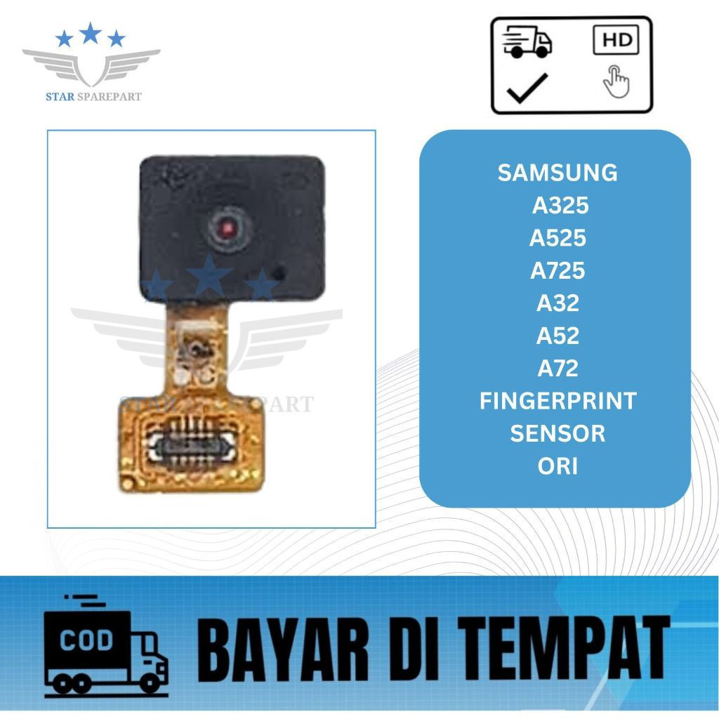 Jual FLEXIBEL SAMSUNG A325 / A525 / A725 + FINGERPRINT + SENSOR ORI ...
