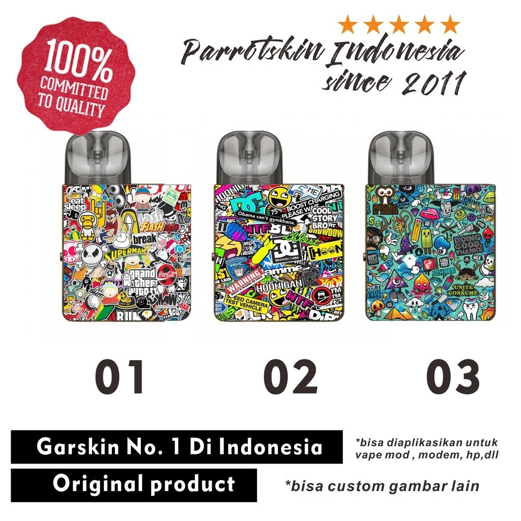 Jual Garskin Skin Ursa baby Jdm Bomb edition Sticker doodle BISA CUSTOM ...