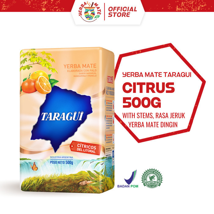 Jual Secrenada - Taragui Yerba Mate Citrus With Stems 500G Teh ...