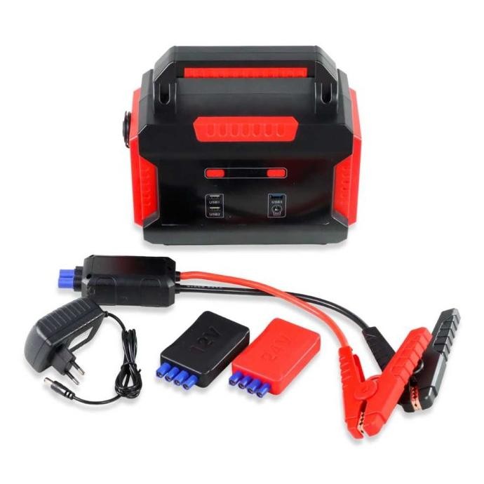 Jual POWER BANK JUMPER AKI MOBIL 12V 24V 56000MAH TRIPLE USB R30 ...