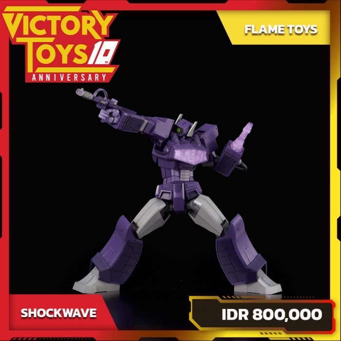 Jual TRANSFORMERS SHOCKWAVE FURAI MODEL KIT By Flame Toys | Shopee ...