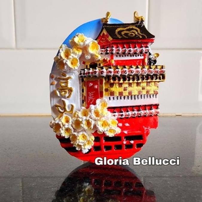 Jual Super Souvenir Osaka Castle Japan Tempelan Hiasan Kulkas Magnet ...