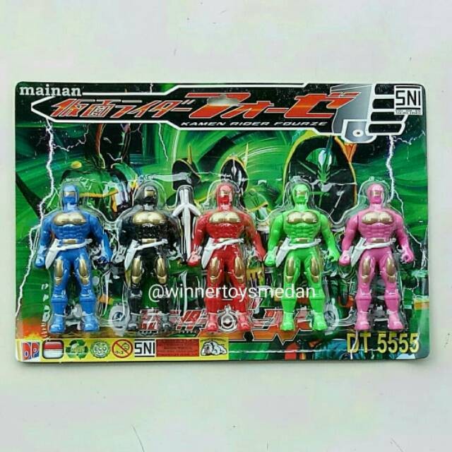 Jual Mainan Kamen Rider DT 5555 ROBOTPOWER RANGERS | Shopee Indonesia