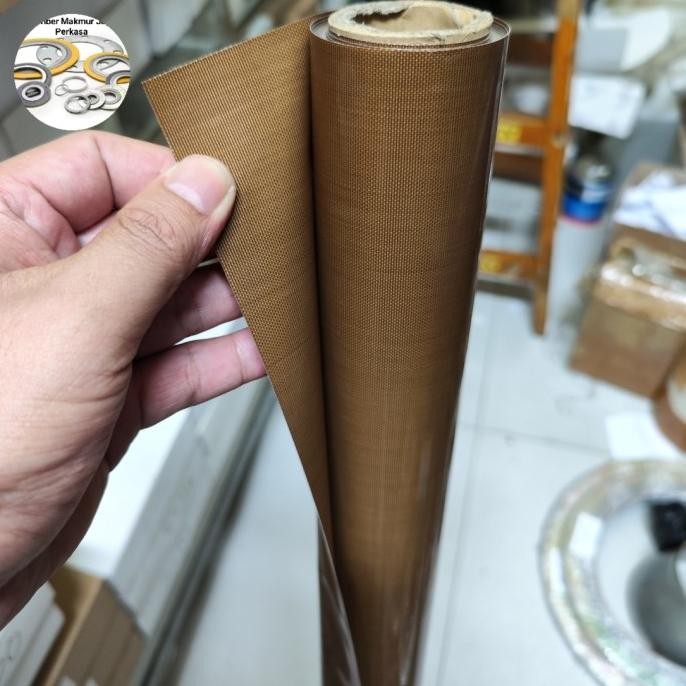 Jual Kain Teflon Lembaran 0,13Mm X 50Cm X 100Cm ( Tanpa Lem ) | Shopee Indonesia