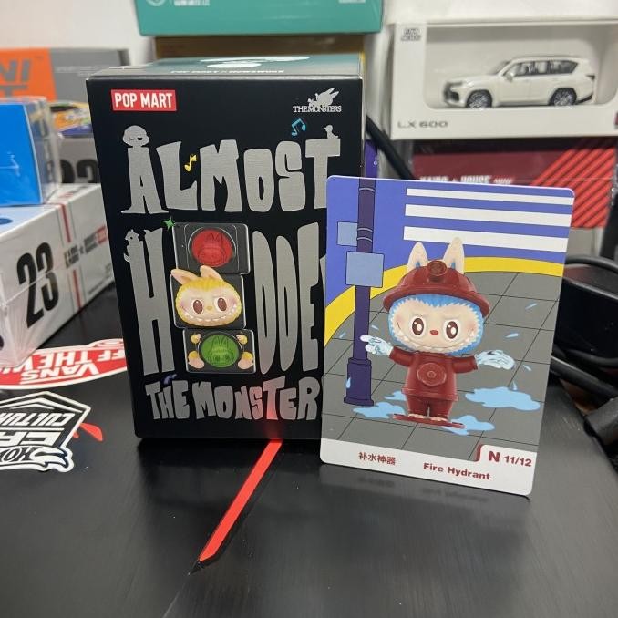 Jual POP MART LABUBU ALMOST HIDDEN THE MONSTERS FIRE HYDRANT 2807T ...