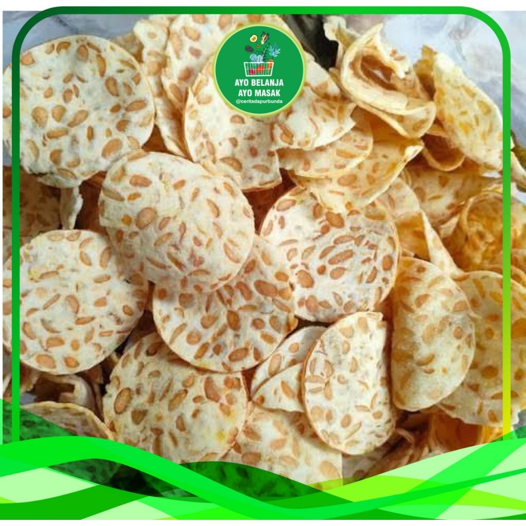 Jual Keripik Tempe Sagu / 250gr ( produk camilan tradisional) | Shopee ...