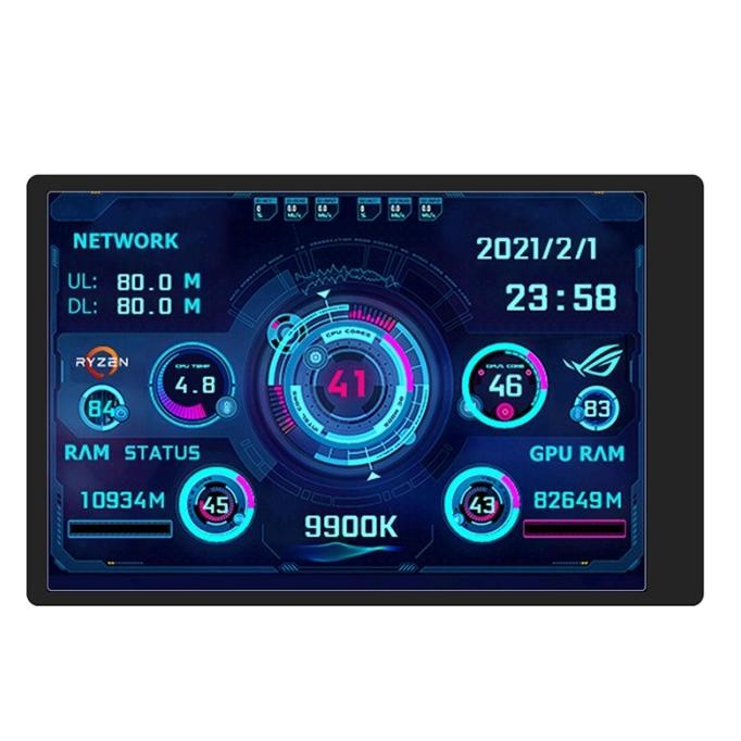 Jual Turing Smart Secondary Screen Ips Display Usb Type C Cpu Gpu ...