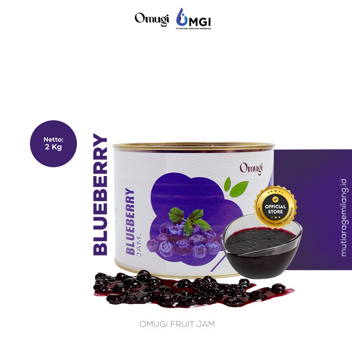 Jual Omugi Fruit Jam Selai Buah Asli Import (40% Daging Buah Asli ) 2 ...
