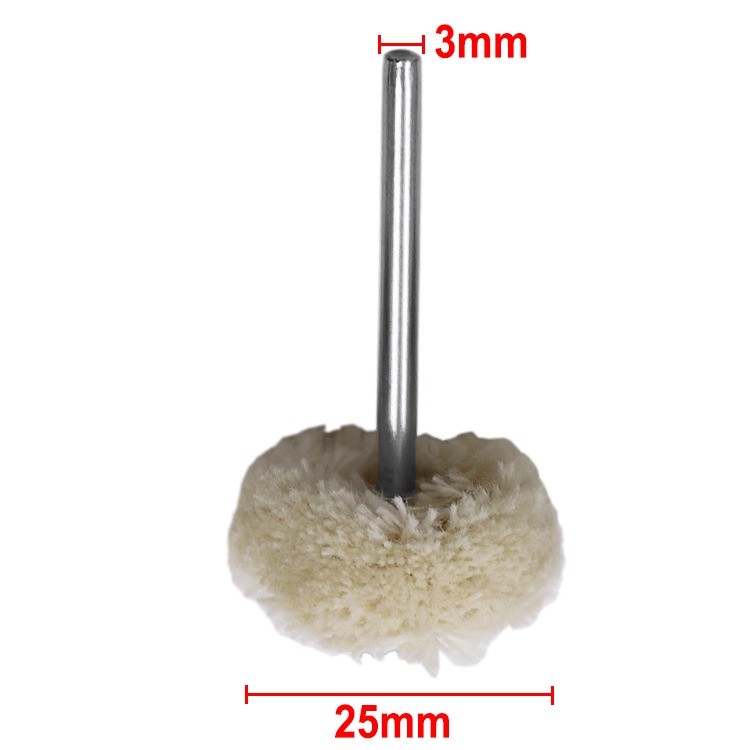 Jual Wool Bur Polishing 3mm MP / Dental Wheel Low Speed / Bor Wol Poles ...