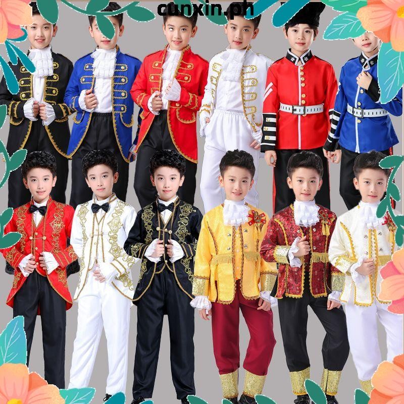 Jual Kostum Pengadilan Eropa Anak-anak Kostum Piano Pria Inggris Kostum ...