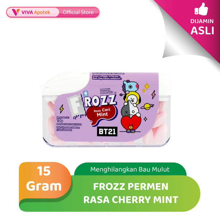 Jual Frozz Permen Rasa Cherry Mint (15 gram) | Shopee Indonesia