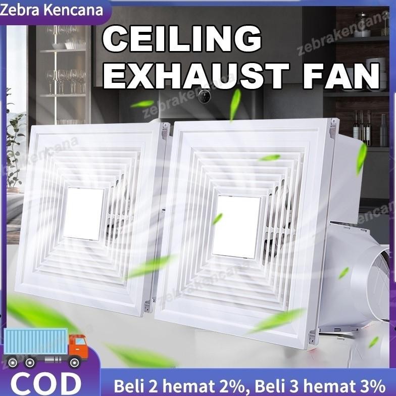 Jual Exhaust Fan Ceiling Plafon/8/10/12 inch penyedot asap dapur ...