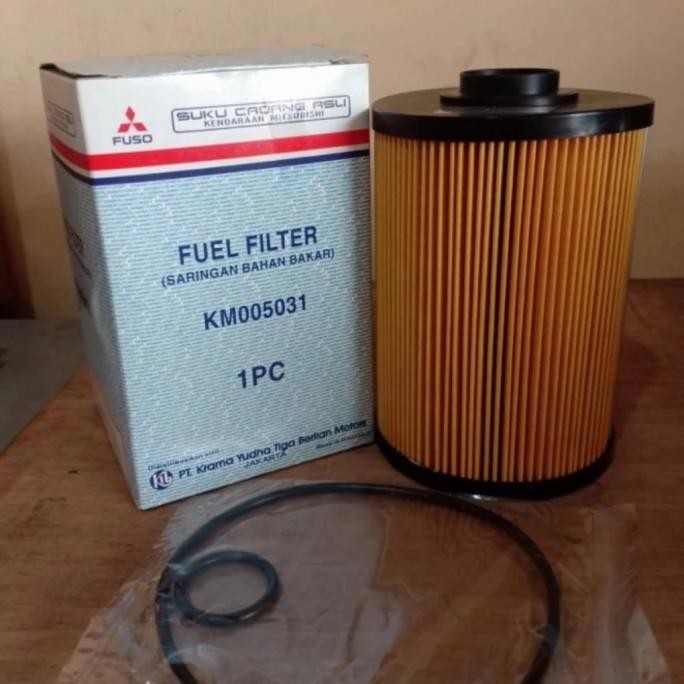 Jual Filter Solar Atas Fuso Fighter FN62 KM005031 ASLI Paling Murah ...