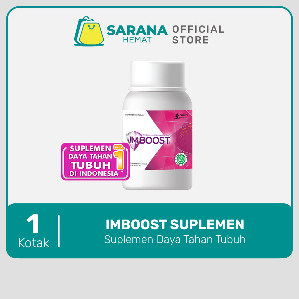 Jual Imboost Suplemen Daya Tahan Tubuh @30 Tablet | Shopee Indonesia