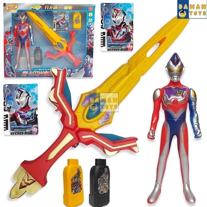 Jual MAINAN SENJATA ULTRAMAN DX ULTRA DUAL SWORD ULTRAMEN DECKER ...