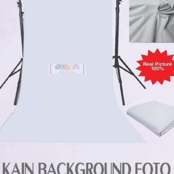 Jual Baground Polos Foto Studio Kain Meteran Lebar 240Cm - Putih ...