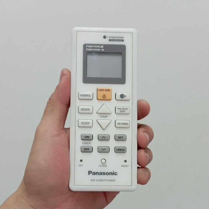 Jual Remot Remote AC Original Panasonic Nanoe-X Nanoe G CS-PN5WKJ ...