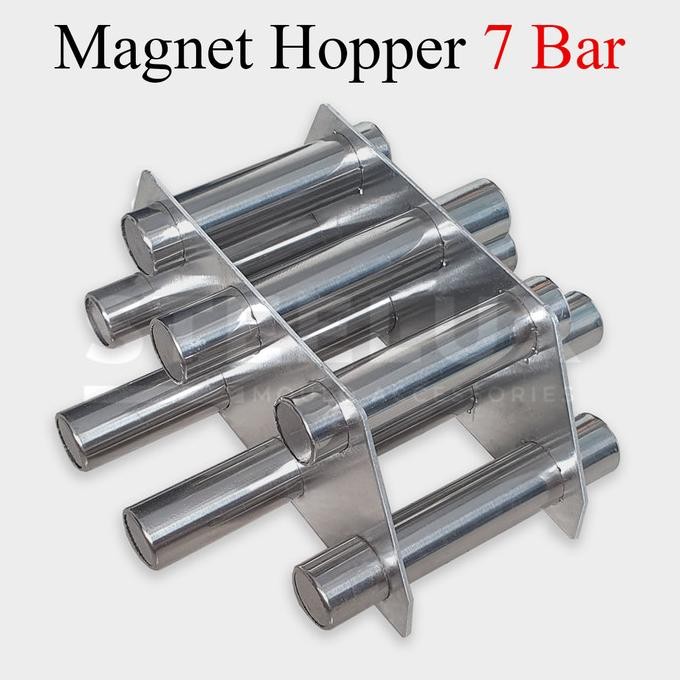 Jual MAGNET HOPPER 7 BAR/ MAGNET SEPARATOR/ MAGNETIC GRATE 7 BATANG ...