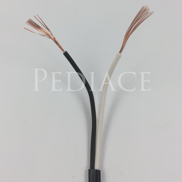 Jual Kabel Listrik 2 X 0.75 Mm Serabut-Rambut Paragon Oval Cord 1 Rol ...