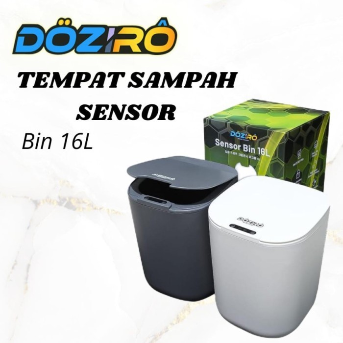 Jual New!!! Smart Trash Bin Tempat Sampah Auto Tong Sampah Sensor ...