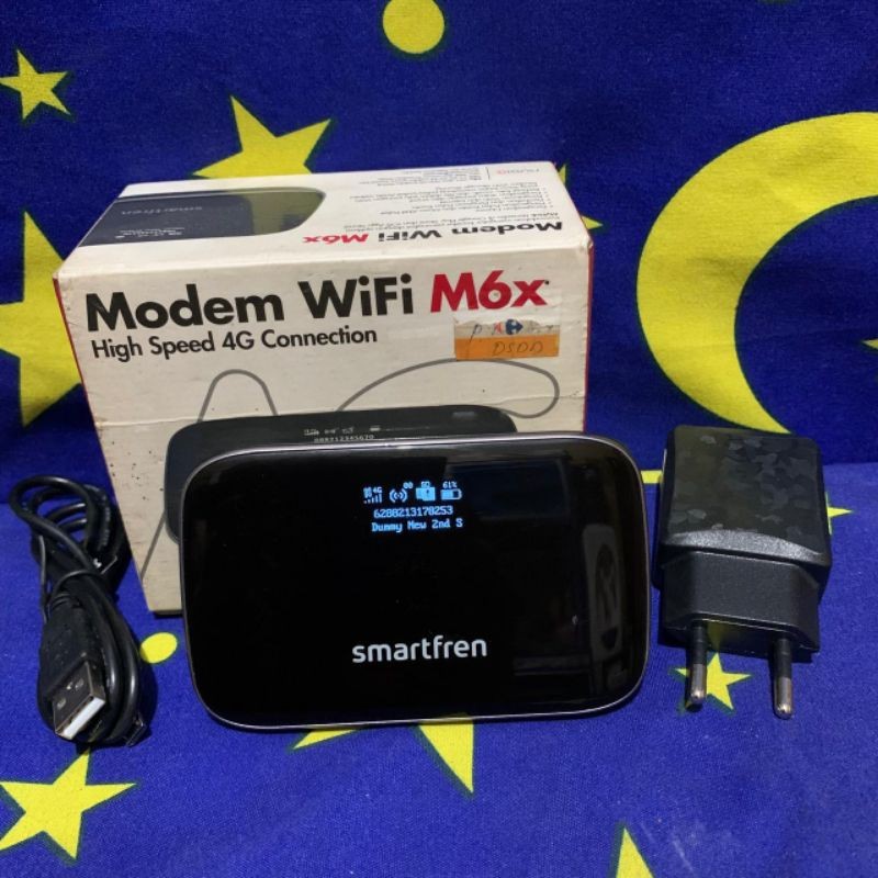 Jual Modem Wifi Smartfren M6x Mifi Suport Smartfren Unlimited 4G LTE B5 ...