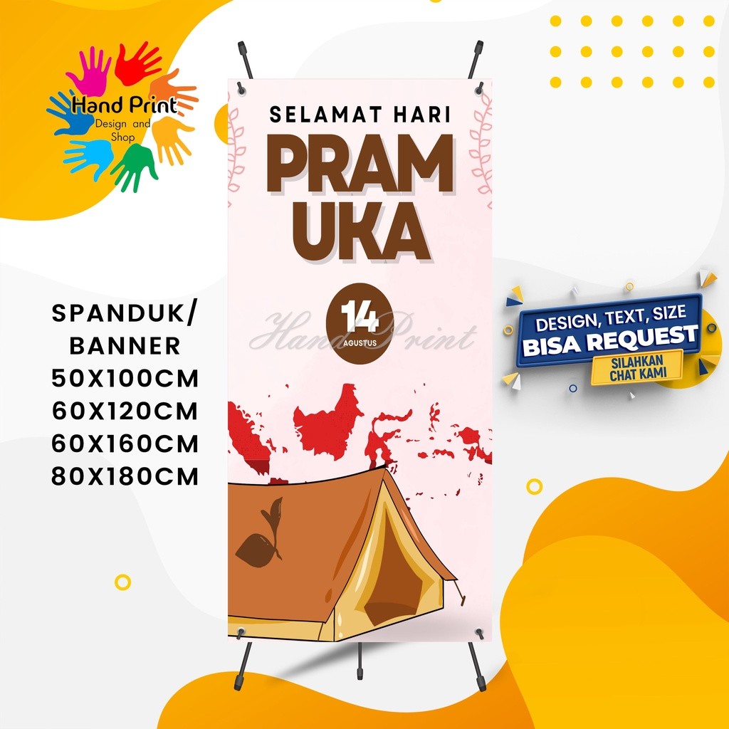 Jual Cetak Spanduk Banner Camping Pramuka Jambore Kembali Ke Alam MMT ...