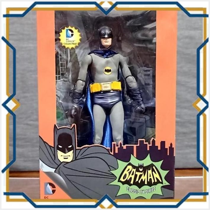 Jual [MAS] ACTION FIGURE NECA DC COMICS BATMAN ADAM WEST CLASSIC TV ...