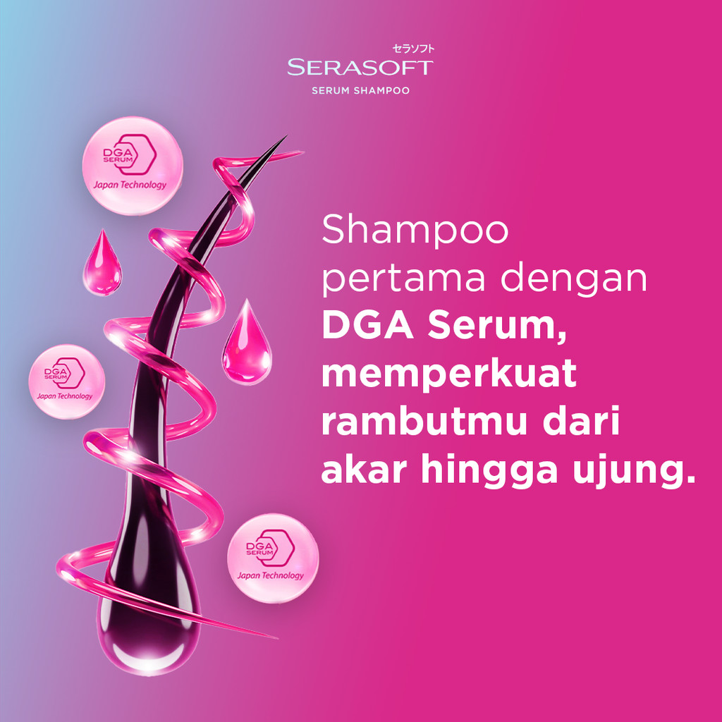 Jual Serasoft Serum Shampoo Hair Fall Treatment Botol 170 ml | Shopee ...