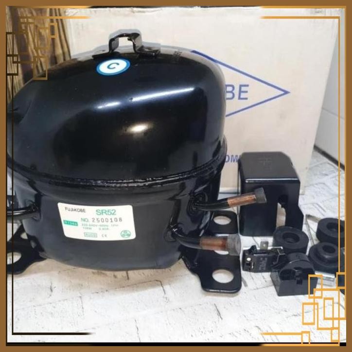 Jual [PTP] KOMPRESOR KULKAS/COMPRESSOR KULKAS FUJI SR52 1/6 HP | Shopee ...