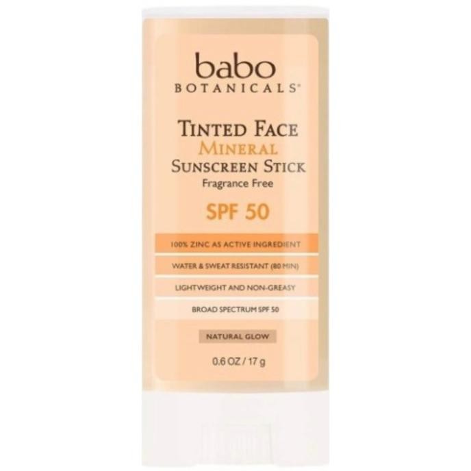 Jual Babo Botanicals Tinted Moisturizing Face Mineral Stick Sunscreen ...
