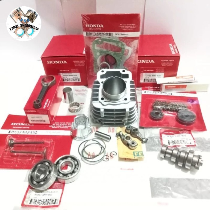 Jual BLOK SEHER PAKET KOMPLIT HONDA REVO ABSOLUTE REVO FIT KARBU BLADE LAMA 110 (KWB) | Shopee ...