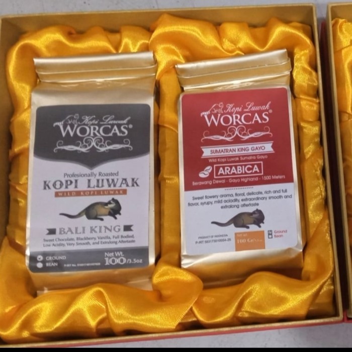 Jual Kopi Luwak Gayo Dan Bali King Large Box | Shopee Indonesia
