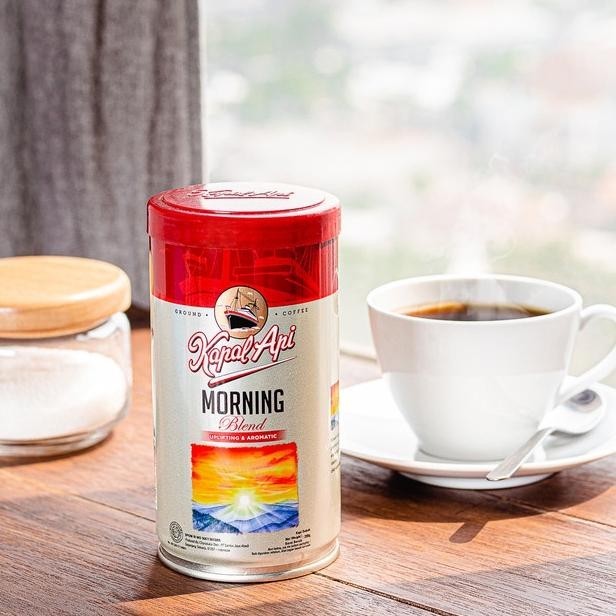 Jual Kapal Api Morning Blend - Bubuk Kopi 2 X 200 Gr | Shopee Indonesia