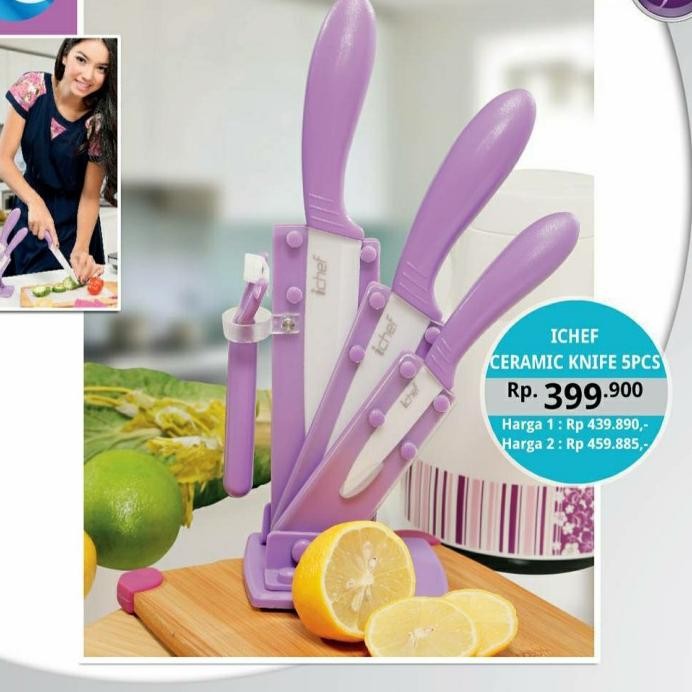 Jual Produk Populer Pisau Dapur Set Ifa Cookware 5 In 1 Ungu | Shopee ...