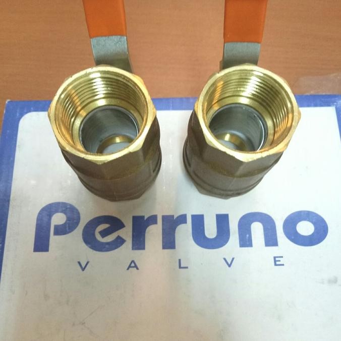 Jual Ball Valve Peruno 1" Inch Kuningan | Shopee Indonesia