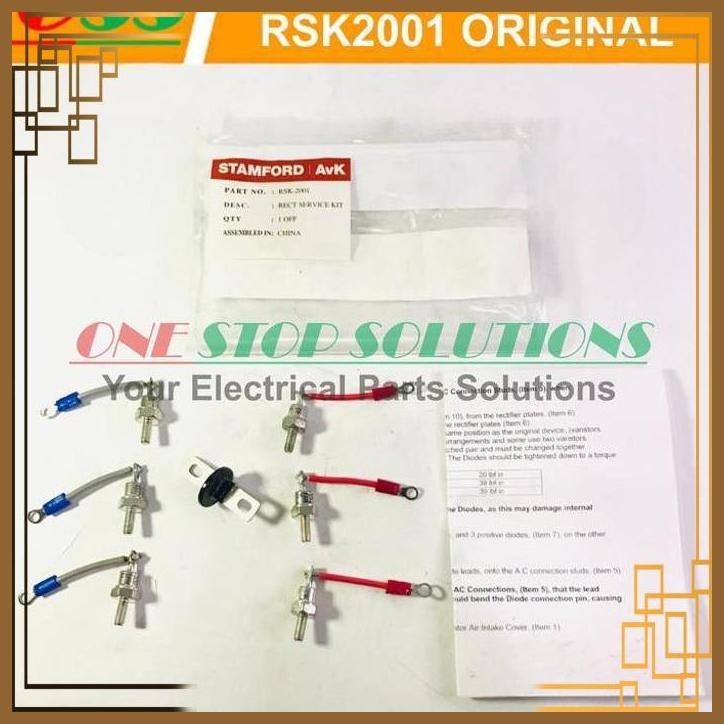 Jual [ONE] RECTIFIER KIT RSK2001 DIODA VARISTOR RSK 2001 ORIGINAL ...