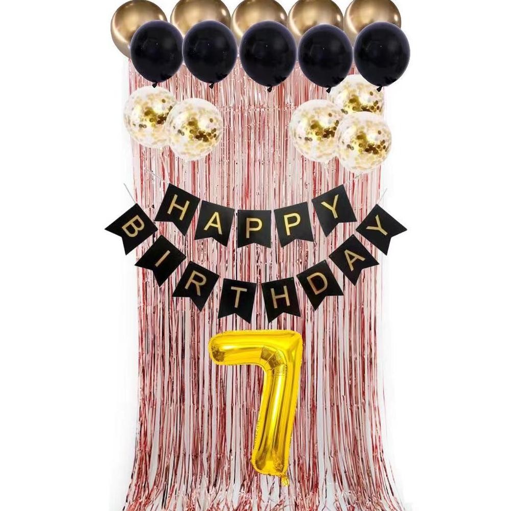 Jual Kekinian Paket Dekorasi Tirai Ulang Tahun Anak Simple / Paket ...