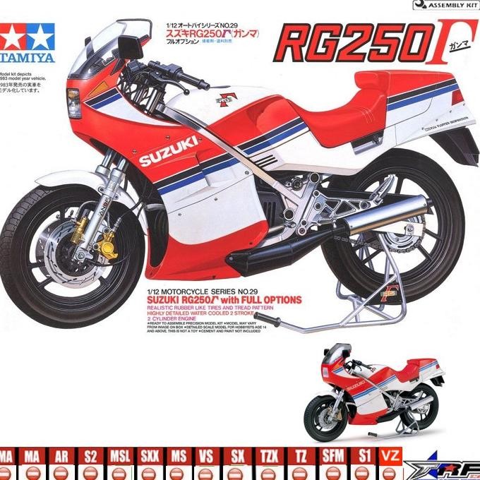 Jual TAMIYA 14029 SUZUKI RG250 GAMMA FULL OPTION | Shopee Indonesia