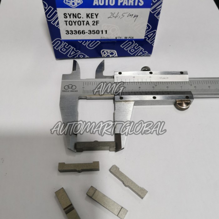 Jual key kuku syncronis toyota hardtop 2f 24.5mm 33366-35011 | Shopee ...