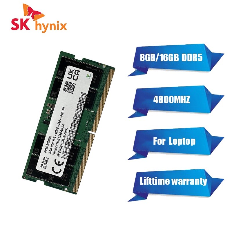 Jual SK Hynix 8GB/16GB 2Rx8 262Pin DDR5 SODIMM PC5-34800 Memori Laptop Notebook RAM |D69F8921 ...