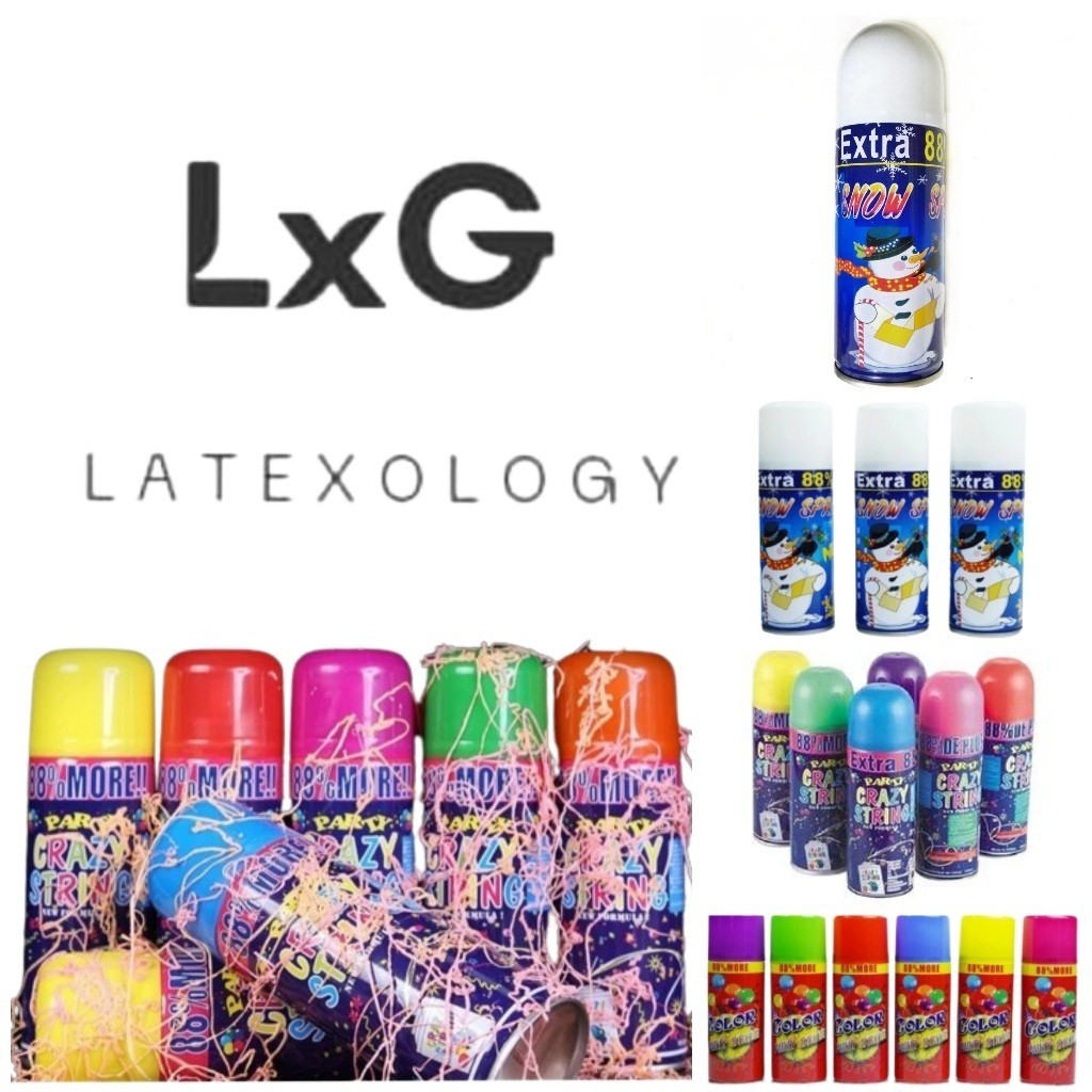 Jual String Spray dan Snow Spray. Semprotan Jaring dan Salju UlangTahun ...