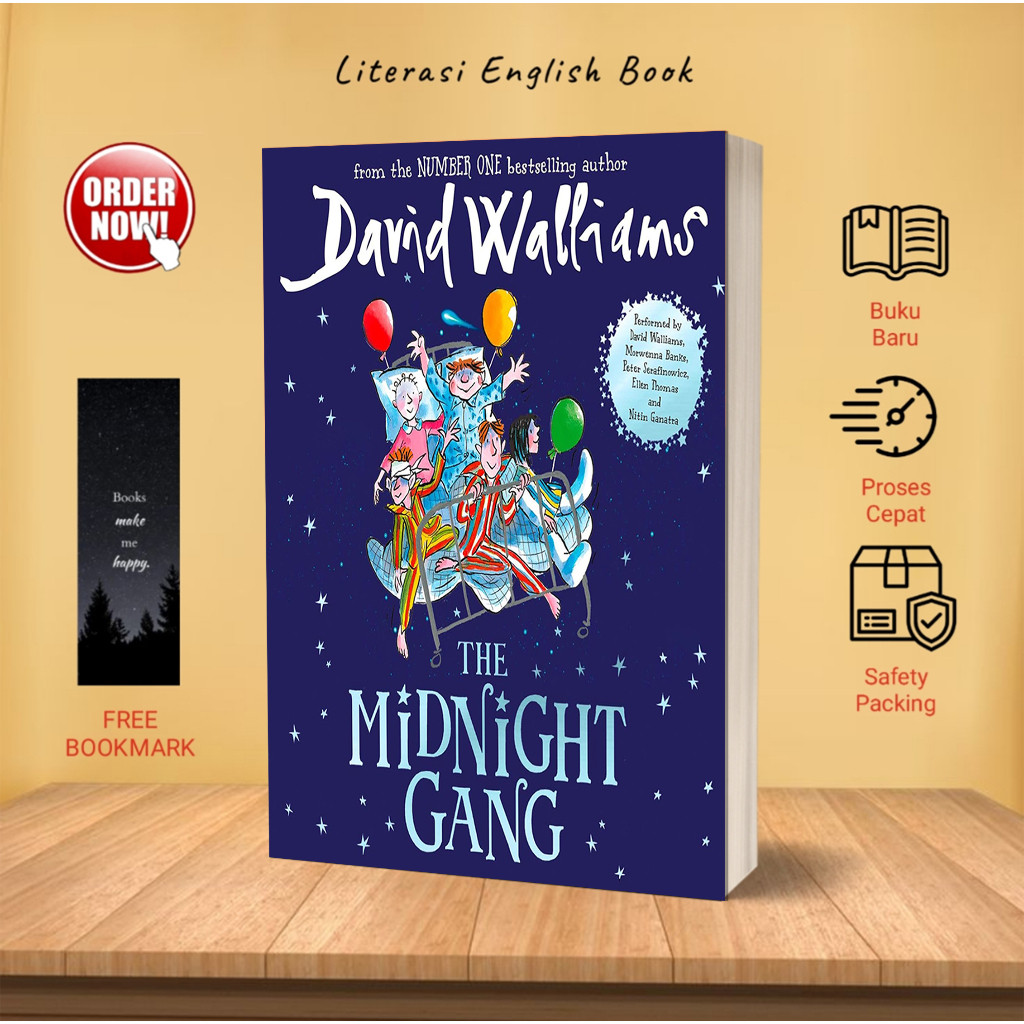 Jual The Midnight Gang by David Walliams (English) | Shopee Indonesia