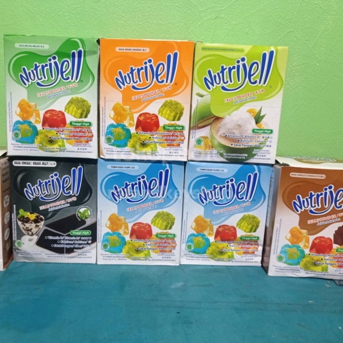 Jual Nutrijel Plan Jelly Powder 15gr,Nutrijel rasa buah,Jelly Serbuk ...