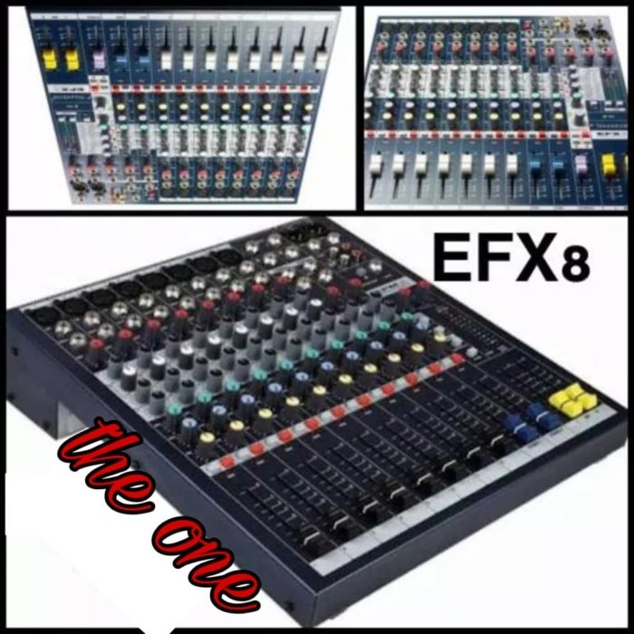 Jual Mixer Audio Soundcraft Efx8(8 Channel) | Shopee Indonesia