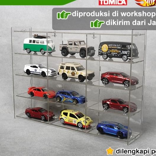 Jual Acrylic Display Case / Rak Display Hotwheel Diecast Toca 3X4 ...