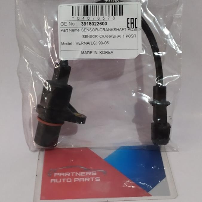 Jual [PST] SENSOR CRANKSHAFT POSITION HYUNDAI VERNA AVEGA GETZ MATRIX ...